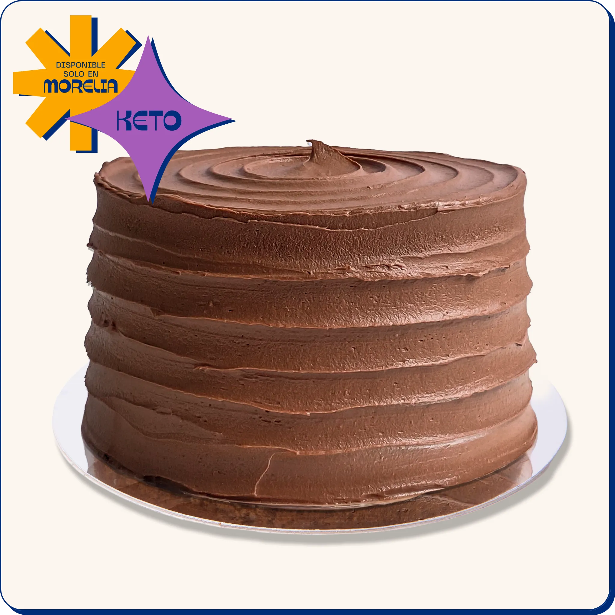 Pastel de Chocolate Bruce Keto | Etérea